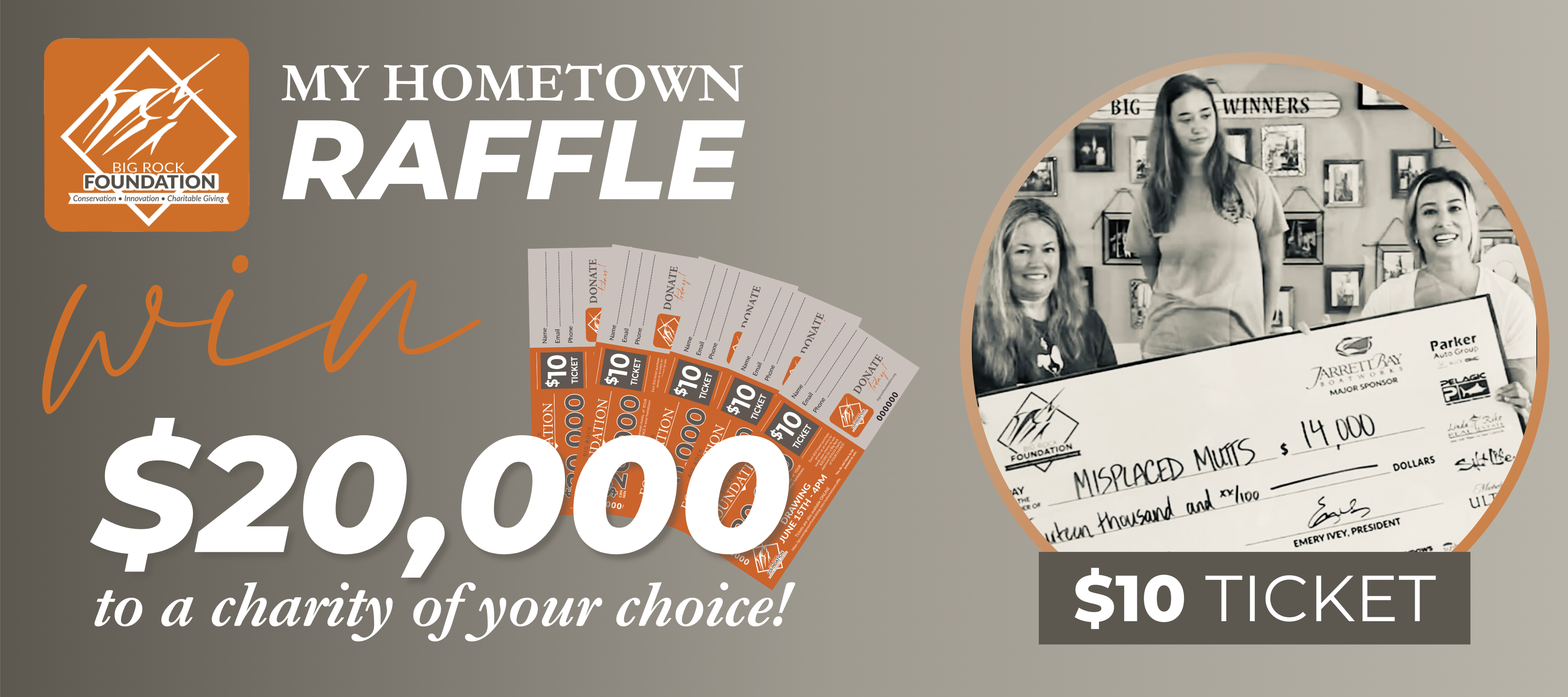 ENTER MY HOMETOWN RAFFLE, WIN $20,000! – The Big Rock Tournament